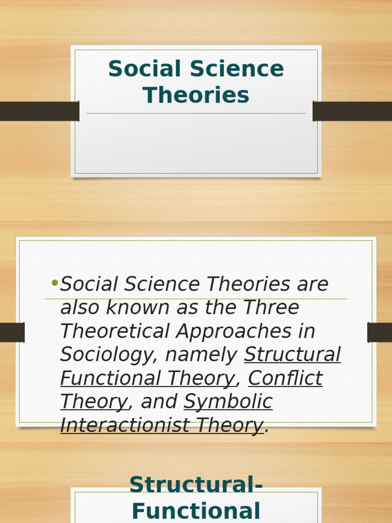 3 Sociological Theories | PDF | Rationality | Thought