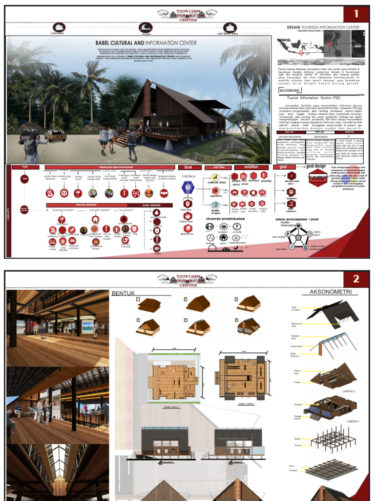 Sayembara Propan Tourisem Information Center | PDF