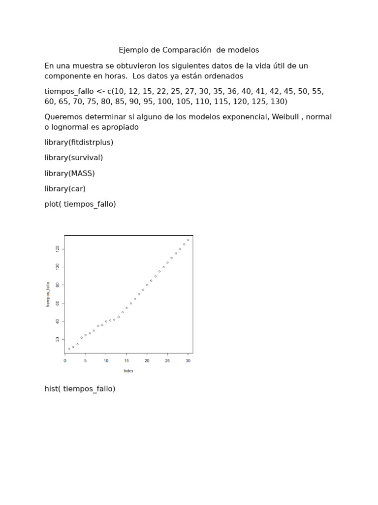 Ejemplo de Comparación de Modelos | PDF | P Value | Teaching Mathematics