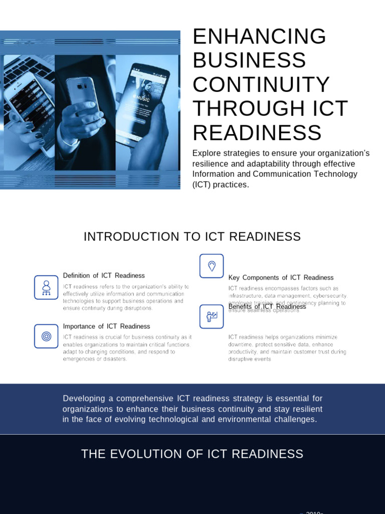 Enhancing Business Continuity Through ICT Readiness | PDF