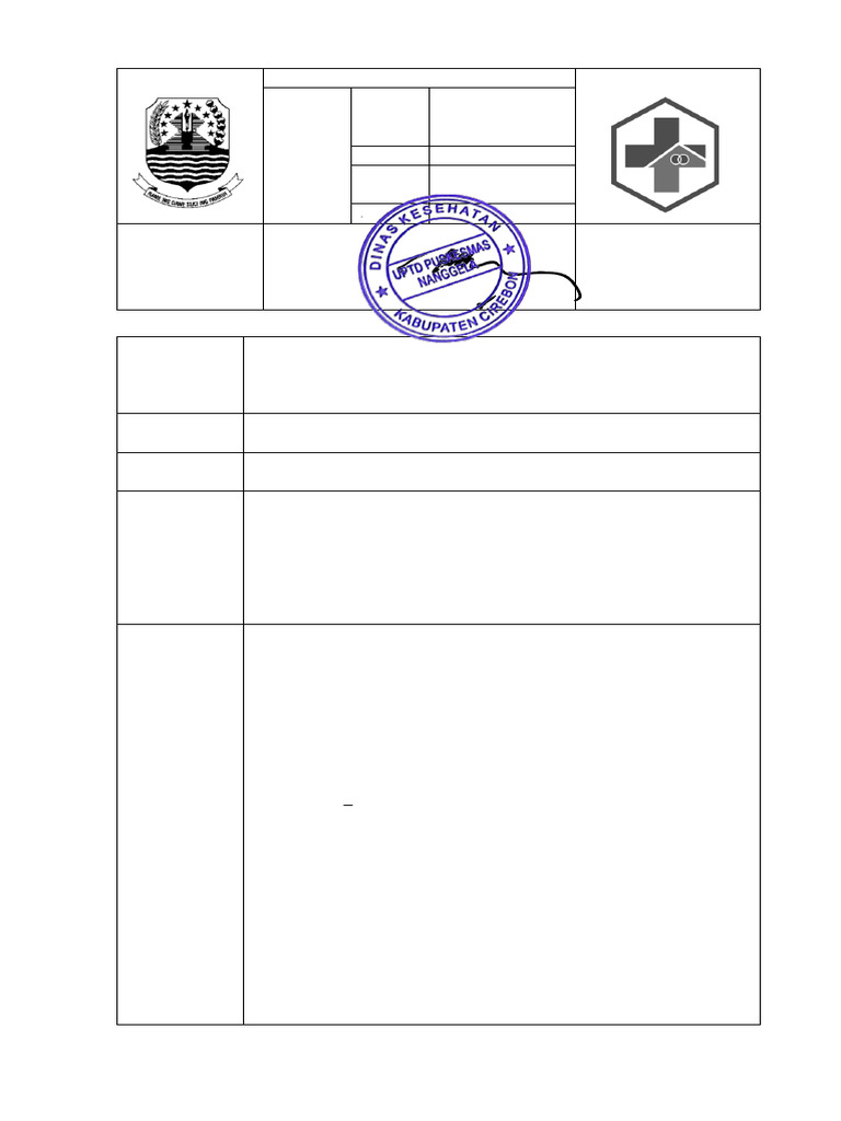 Sop Ulkus Dekubitus Pada Gigi | PDF