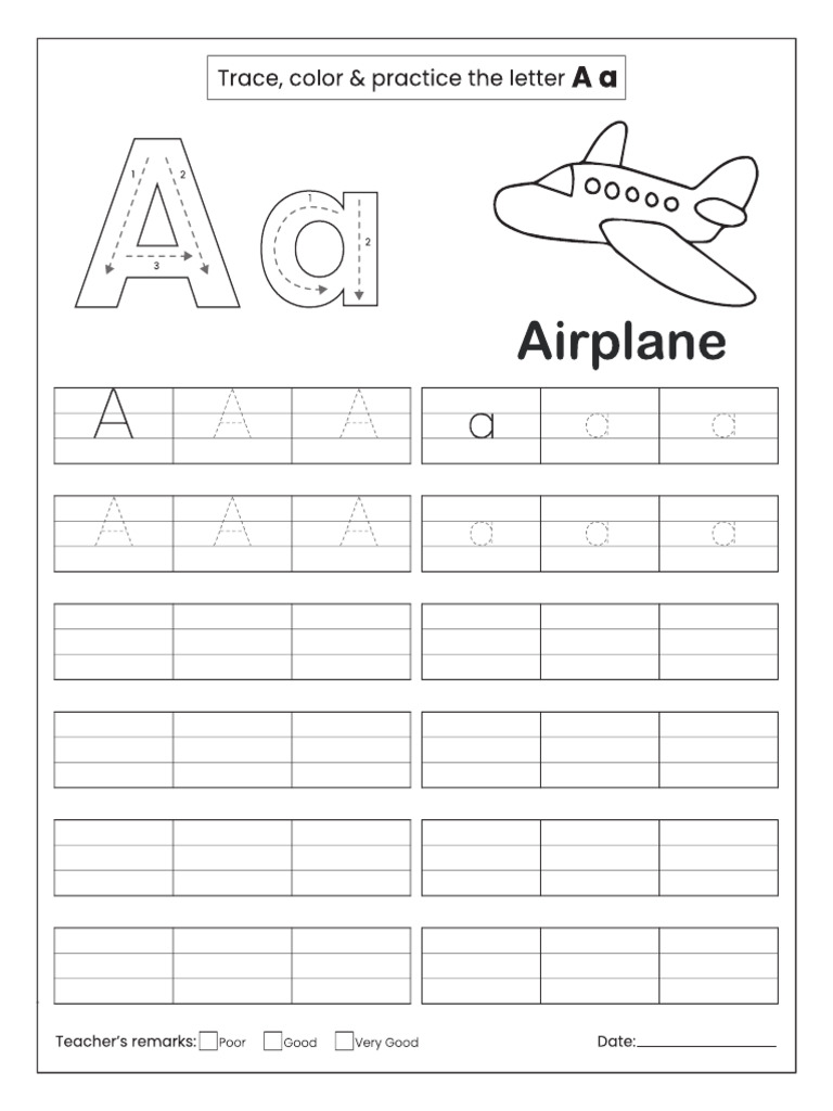 Alphabet Letter Tracing Book For Kids | PDF