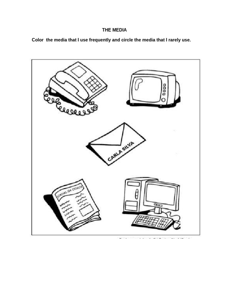 Media Usage Activity Chart | PDF