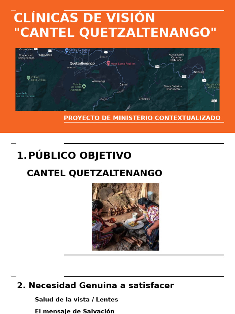Proyecto de Ministerio Contextualizado | PDF