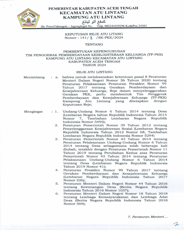 SK PKK 2023 22 | PDF