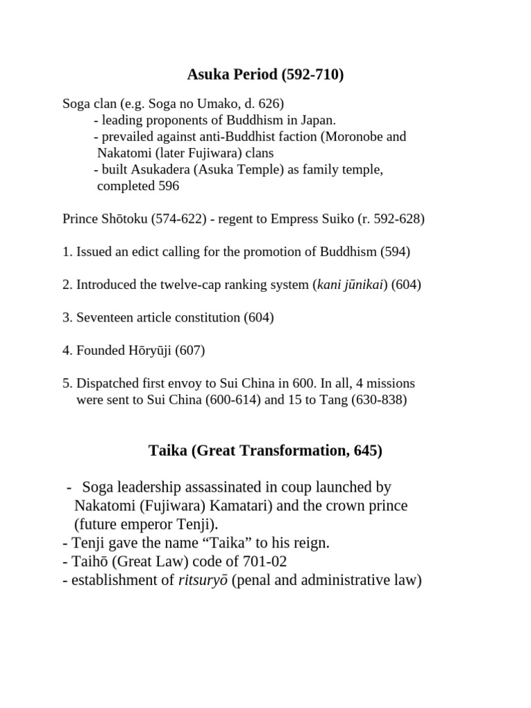 Asuka Overview | PDF