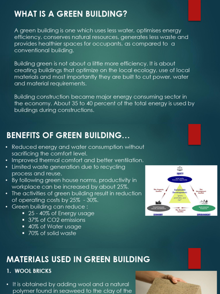 Lectre 04 Green Buildings, Leed & Griha | PDF | Green Building ...