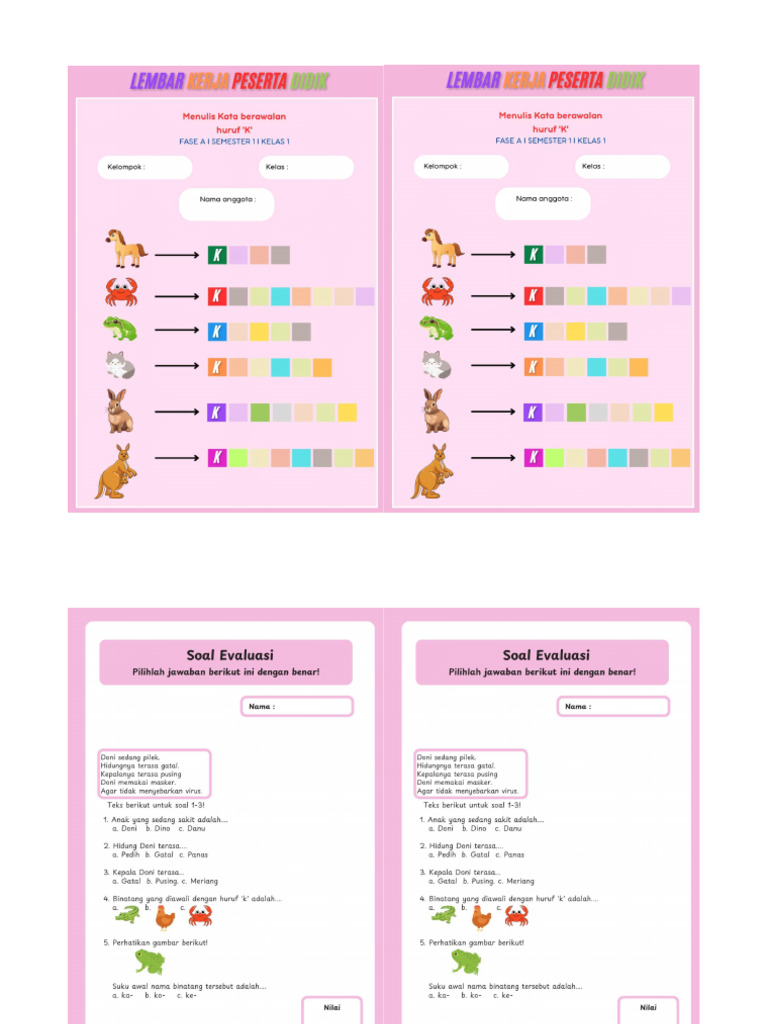 LKPD Awas Kuman | PDF