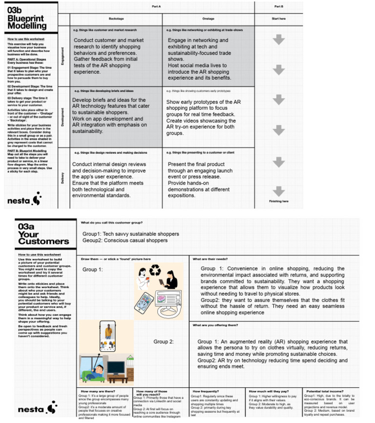 Blue Print Modelling Worksheet | PDF | Online Shopping | Brand