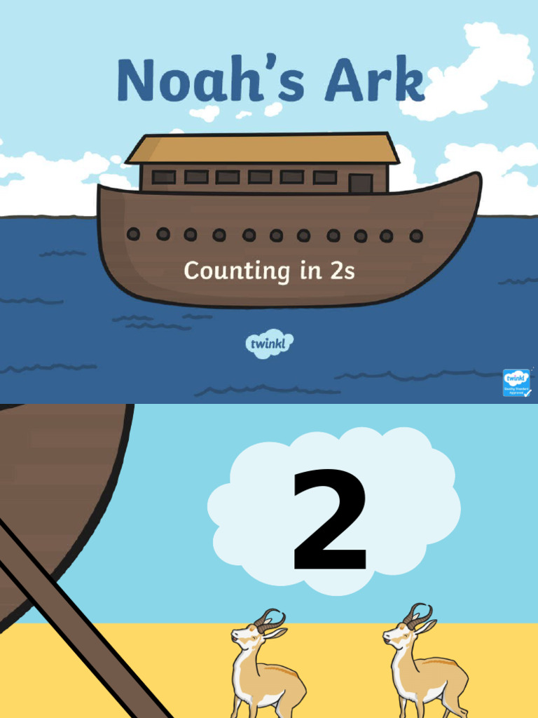 T N 2427 Noahs Ark Counting in 2s PowerPoint Ver 1 | PDF