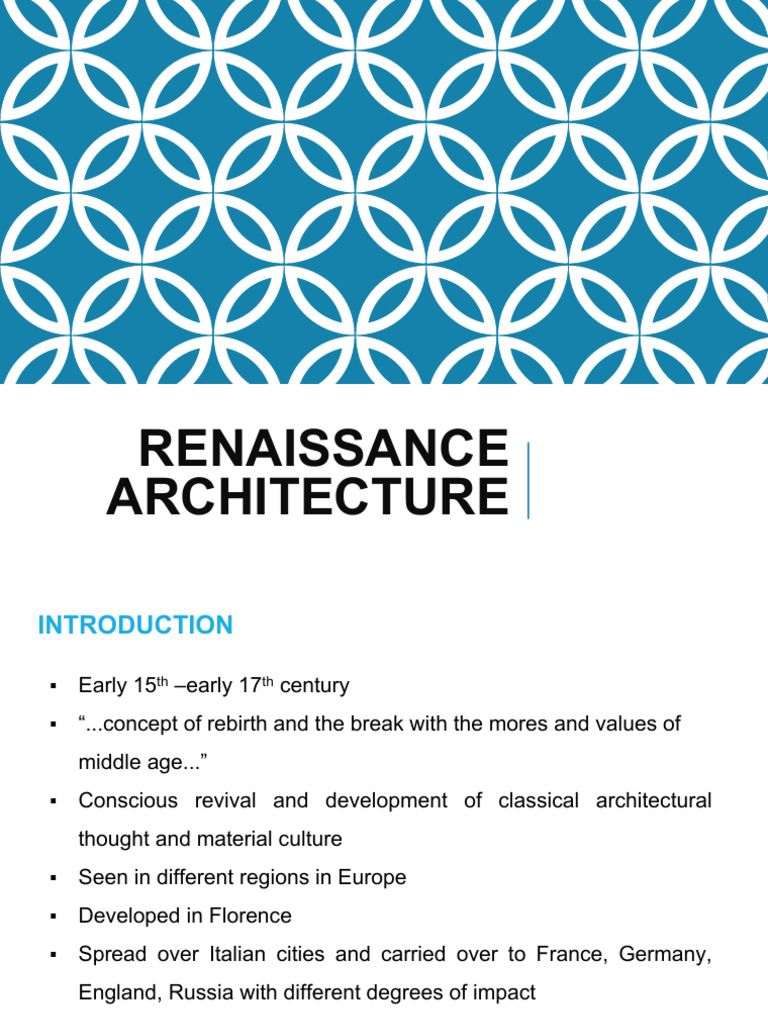 Renaissance Architecture | PDF | Dome | Michelangelo