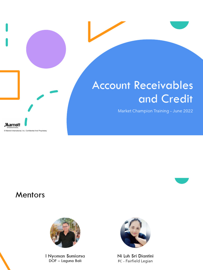 Market Champion AR and Credit Training - June22 | PDF | Credit Card ...