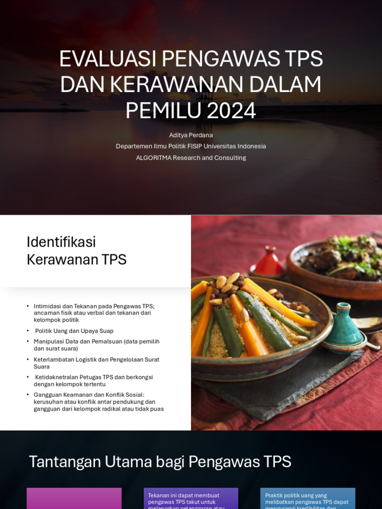 Aditya Perdana - Evaluasi PTPS 2024 | PDF