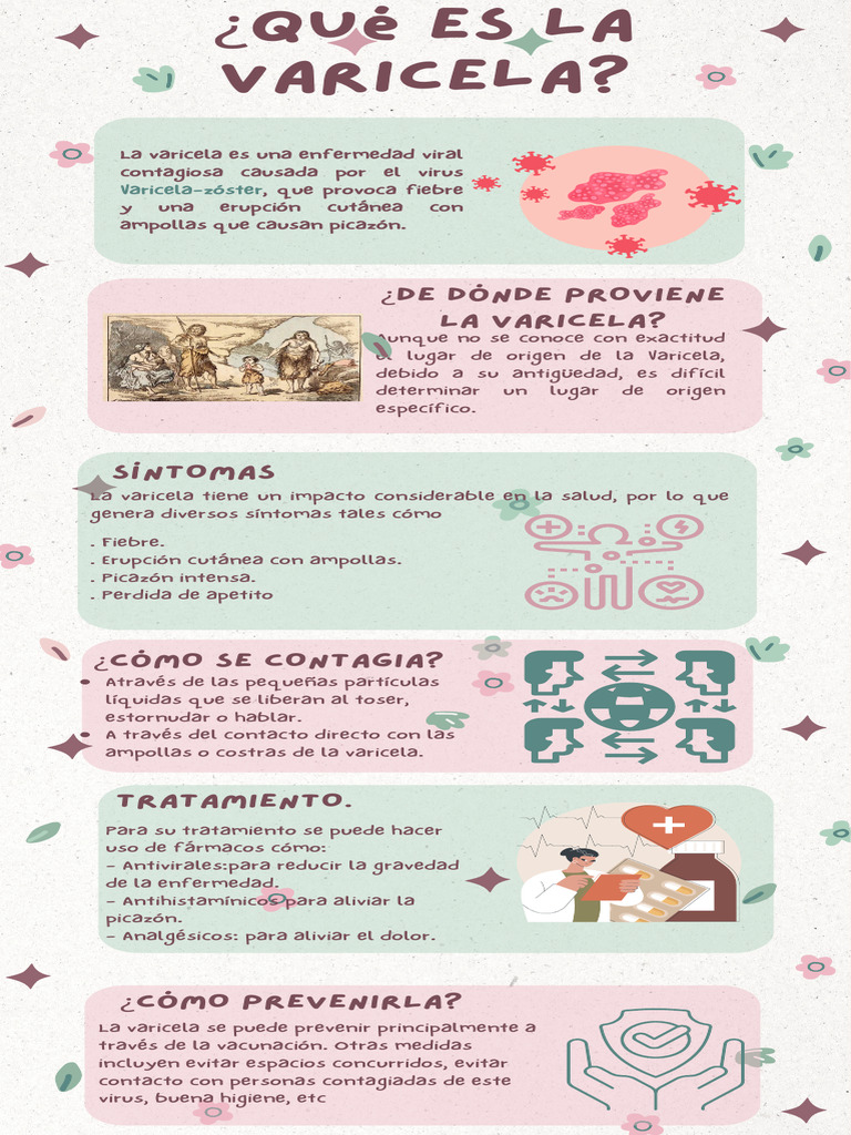 Infografía Varicela | PDF