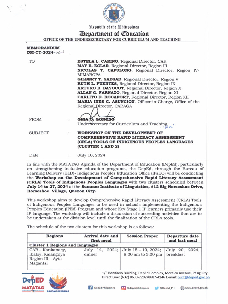 Workshop CRLA Tools IP Languages C1 and C2 | PDF