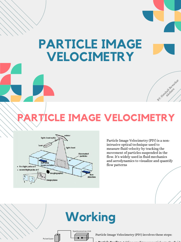 Particle Image Velocimetry: at Ka R A | PDF | Classical Mechanics ...
