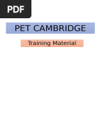 Cambridge B1 Writing Assessment Rubric | PDF