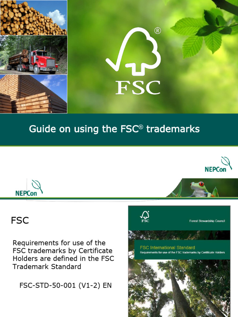 Guide On Using The FSC Trademarks - July 2015 | PDF | Forest ...