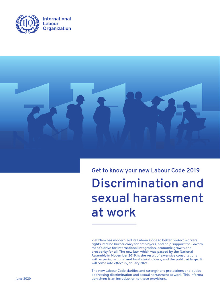 Discrimination and Sexual Harassment at Work | PDF | Sexual Harassment ...