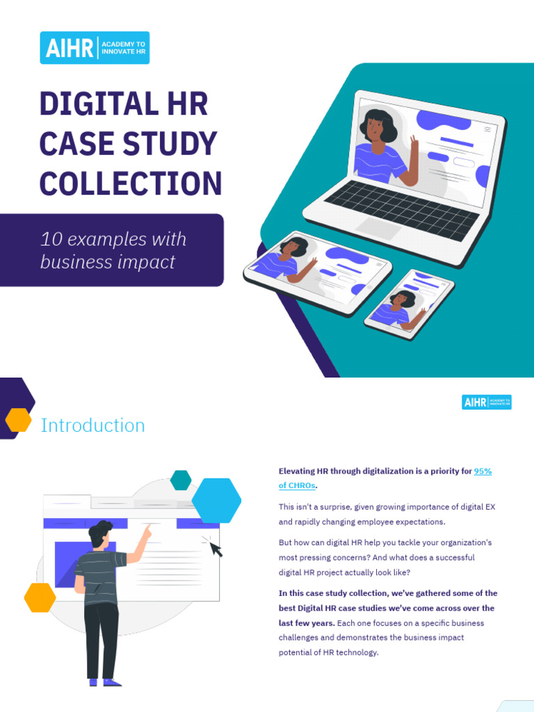 AIHR Digital HR Case Study Collection | PDF | Recruitment | Business