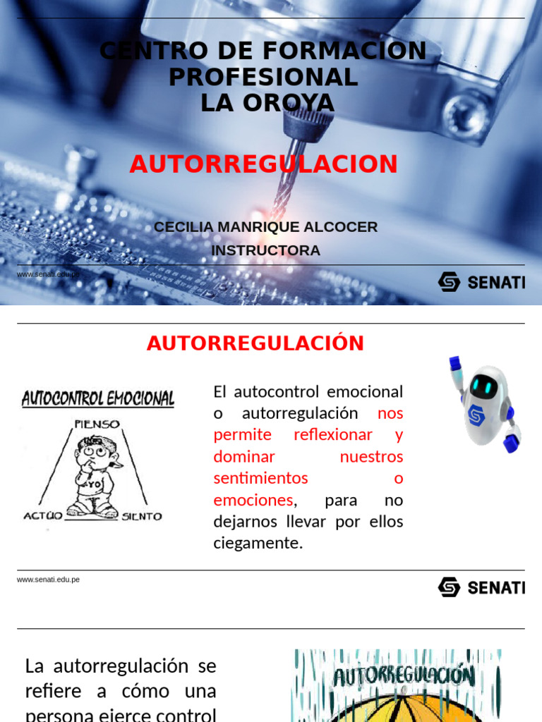 Estrategias de Autorregulación Emocional | PDF