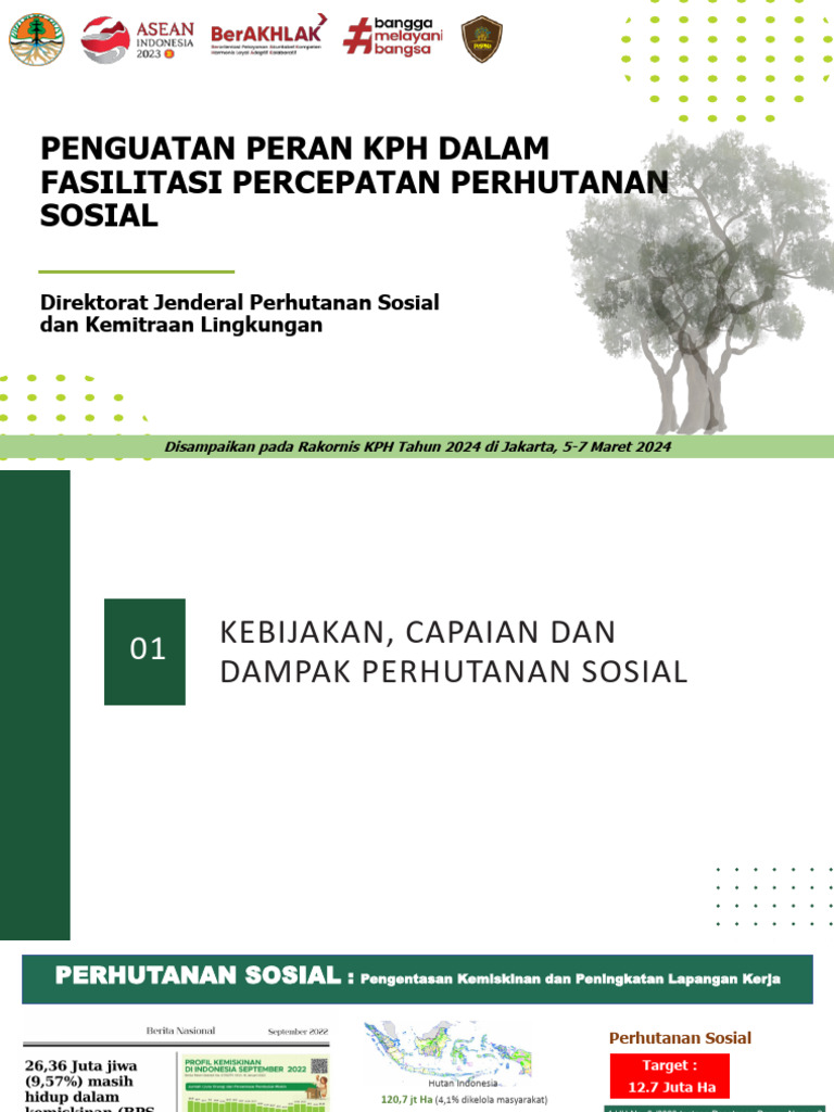 Dirjen PSKL - Bahan DG PSKL Rakor KPH Perhutanan Sosial - Folu - 2023 ...