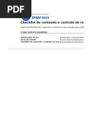 Checklist ENEM 2025 Pedro Assaad COMPLETO | PDF