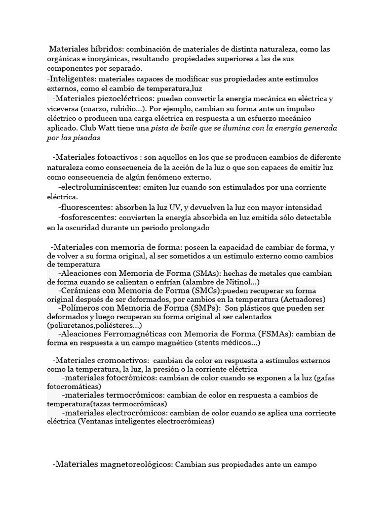 Materiales Híbridos | PDF | Titanio | Biomaterial