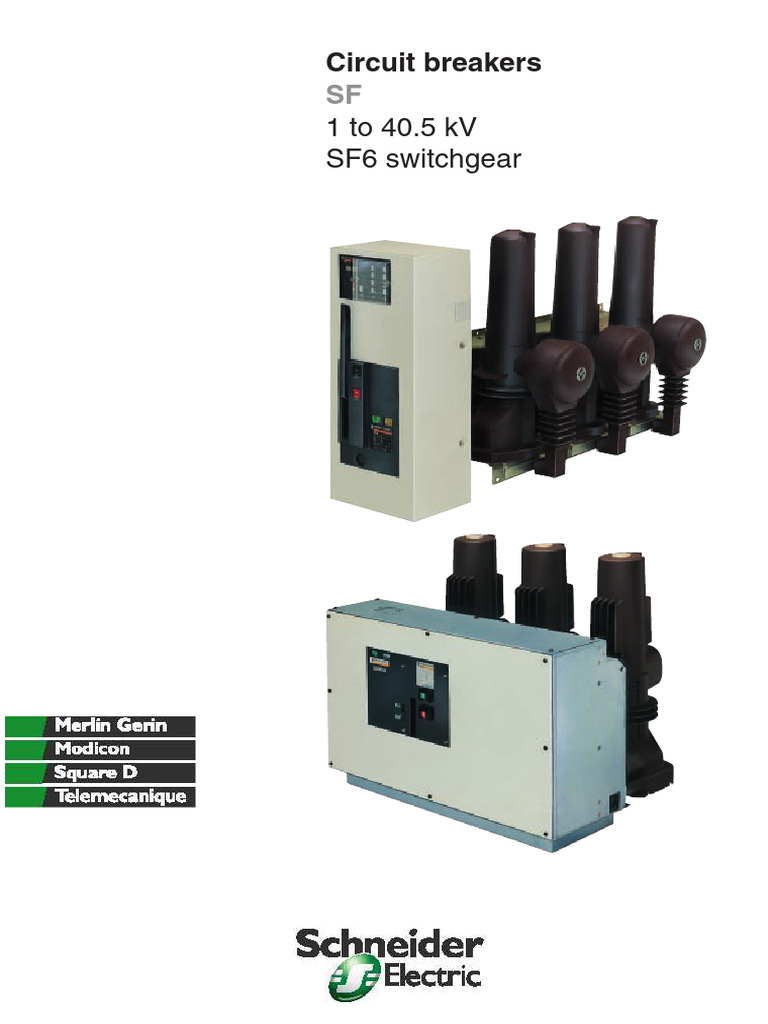 MV Circuit Breakers: SF6 Technology Overview | PDF | Electromagnetism ...