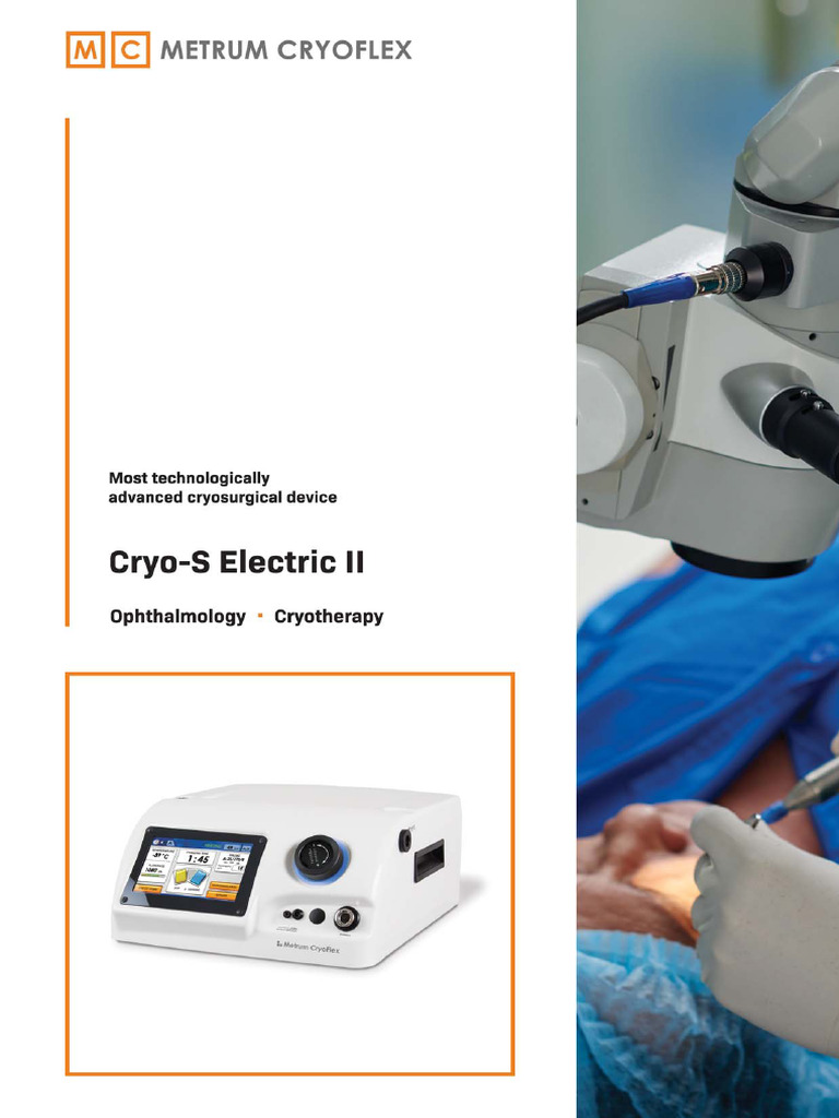 Cryo S Electric II For Ophthalmology | PDF