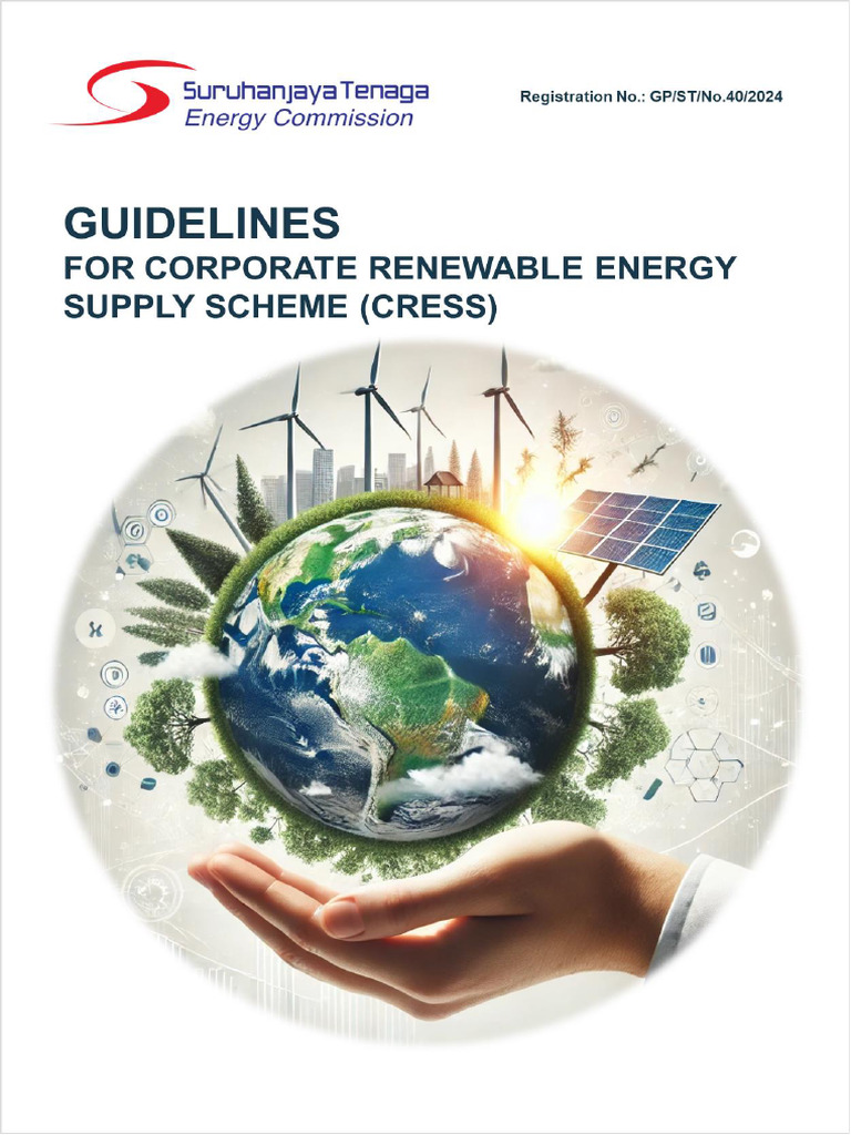CRESS Guidelines for Renewable Energy | PDF | Electrical Grid | Electrical Substation