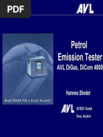 AVL Microsoot Sensor | PDF | Engines | Vehicle Technology