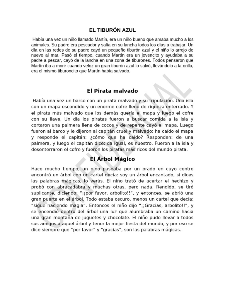 El Tiburón Azul | PDF | Perdón