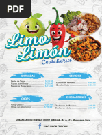 Menu Ecuaviche | PDF | Mariscos | Mariscos