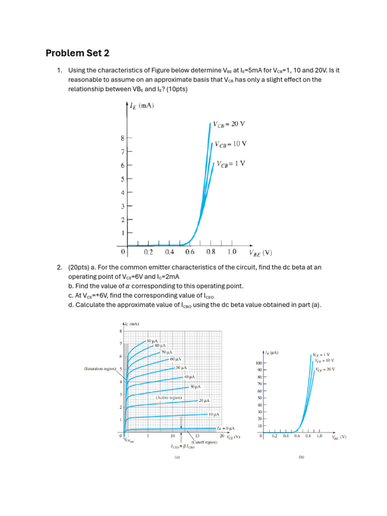 ECE105 Problem Set2 Questions | PDF | Teaching Methods & Materials | Technology & Engineering