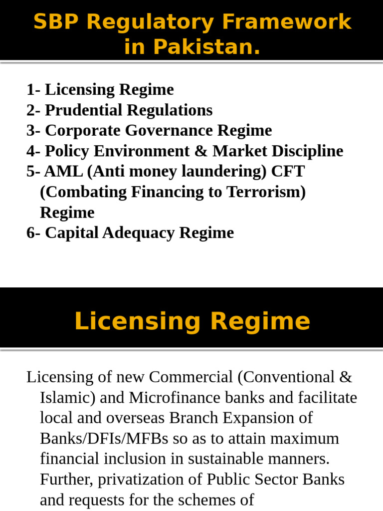 SBP Regulations for Customer Fairness | PDF | Capital Requirement ...