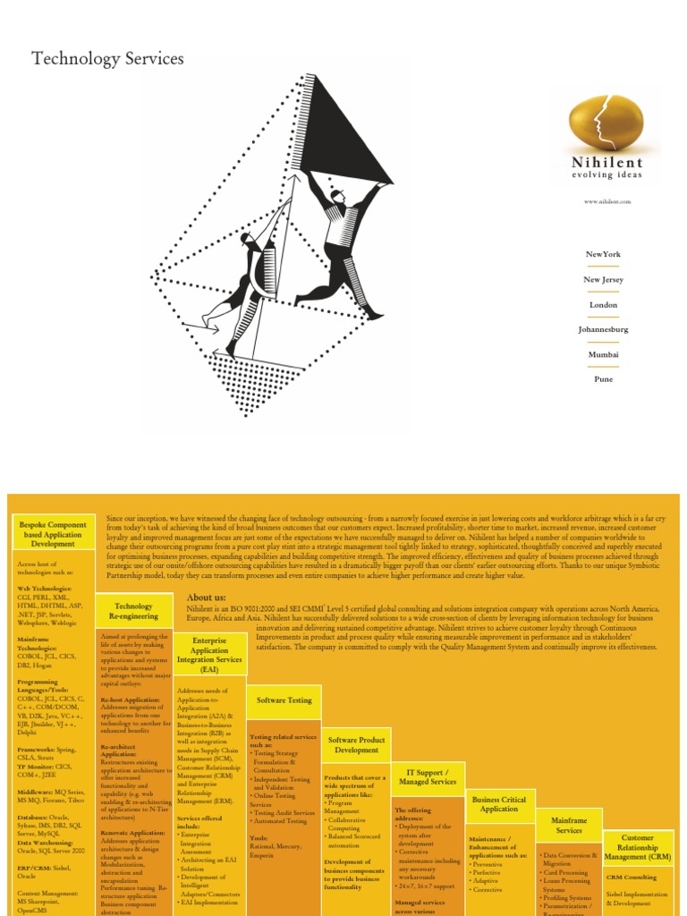 Services Brochure | PDF | Customer Relationship Management | Competence ...