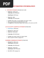 UM Tuition Fees for 2025/2026 | PDF | Science