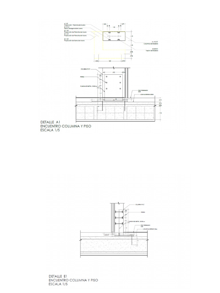 Detalles Constructivos - Nudos. Techos | PDF