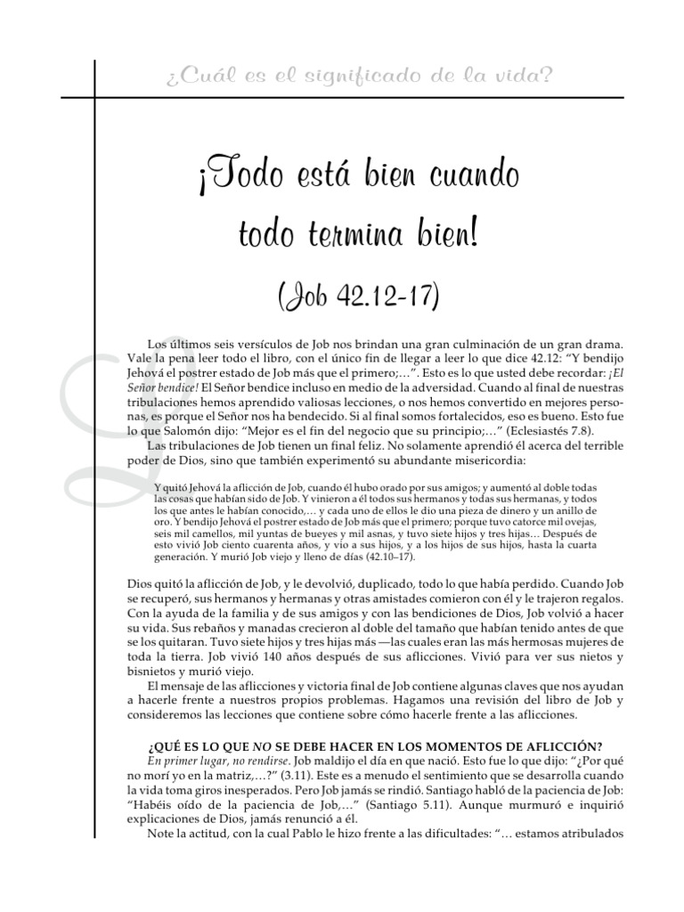 ¡Todo Está Bien Cuando Todo Termina Bien | PDF | Víspera | Contenido ...