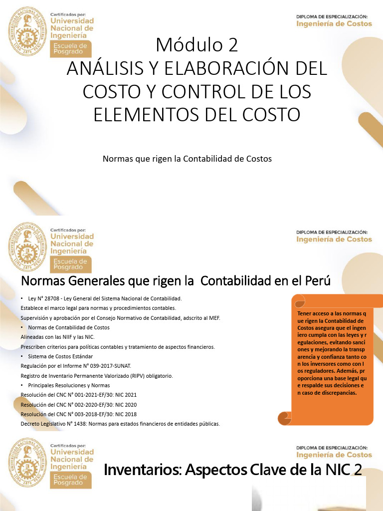 Inventarios Aspectos Clave de La NIC 2 | PDF | Contabilidad | normas ...