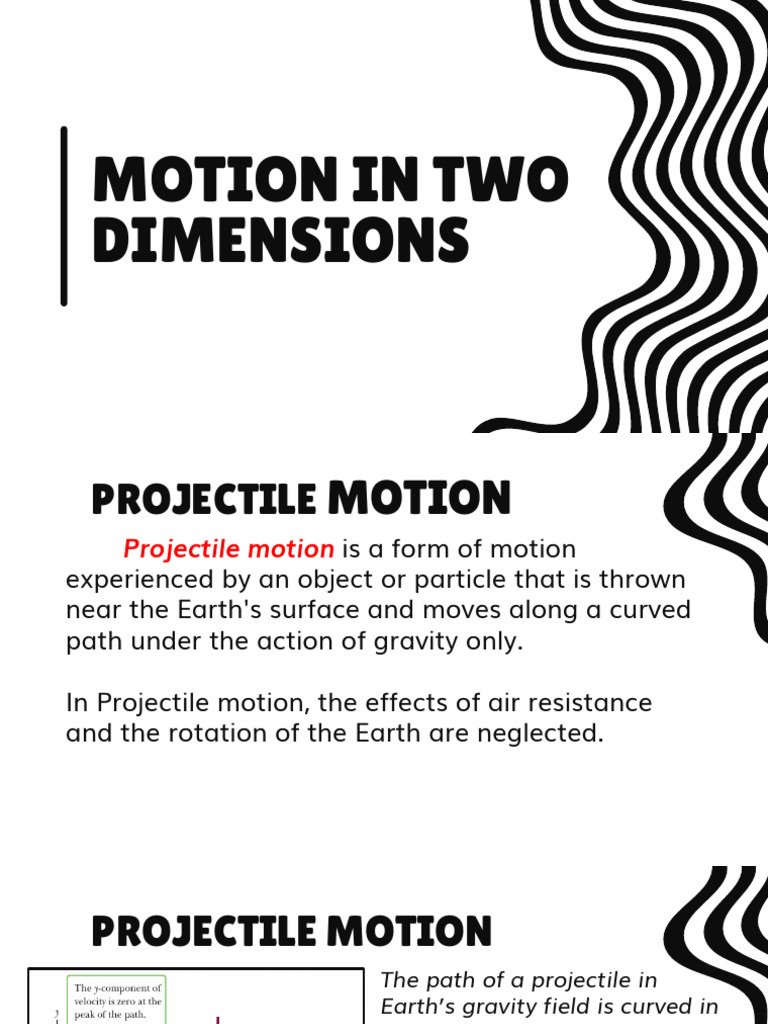 3 - Motion in Two Dimensions | PDF | Geometry | Physical Quantities