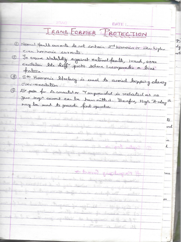 HandWritten Notes Transformer Protection | PDF