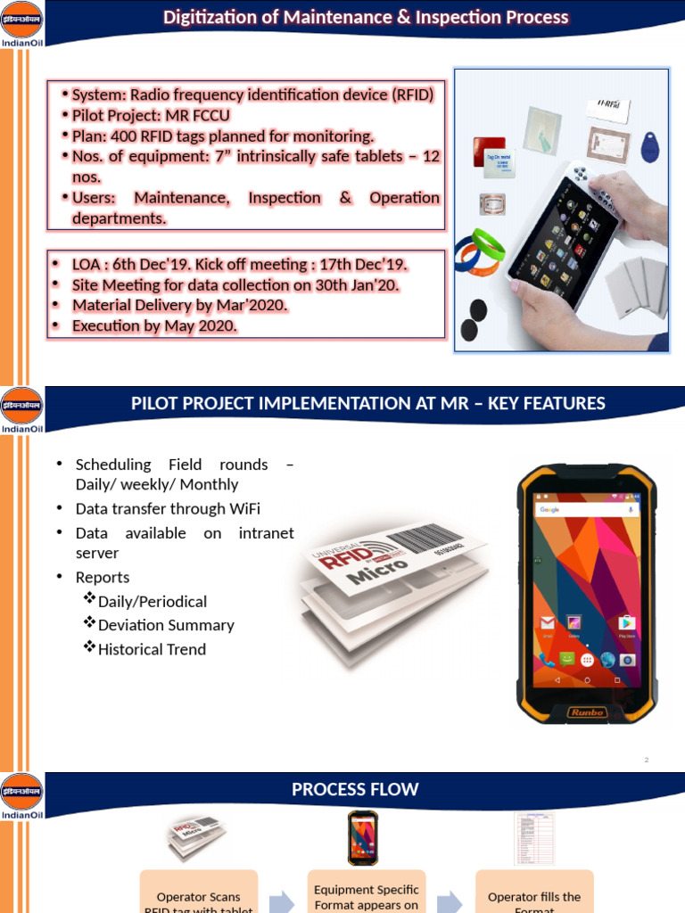 I-Drive RFID Based Field Inspection & Maintenace | PDF | Radio ...