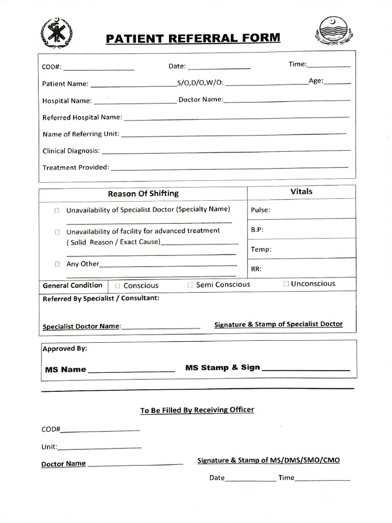 Rescue 1122 PTS FORM NEW | PDF