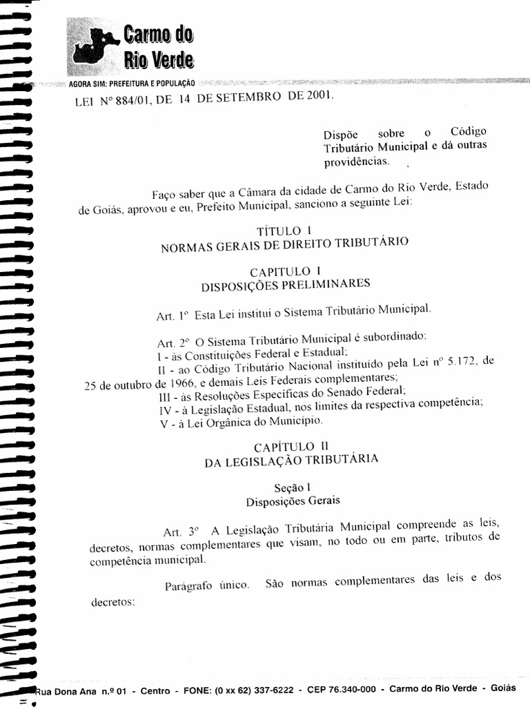 Carmo Do Rio Verde CTM | PDF