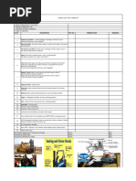 Gas Detector Bump Test Record Log Sheet: Bump Test Result Test Date ...