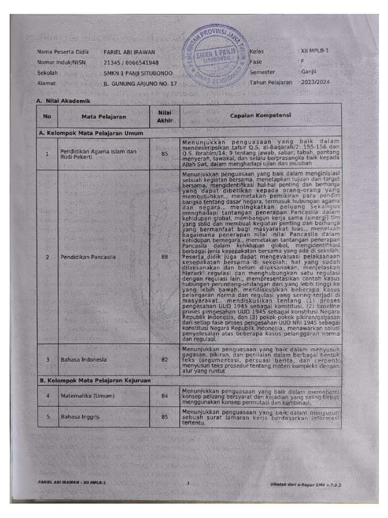 FAREL SEMESTER 5 - Compressed | PDF