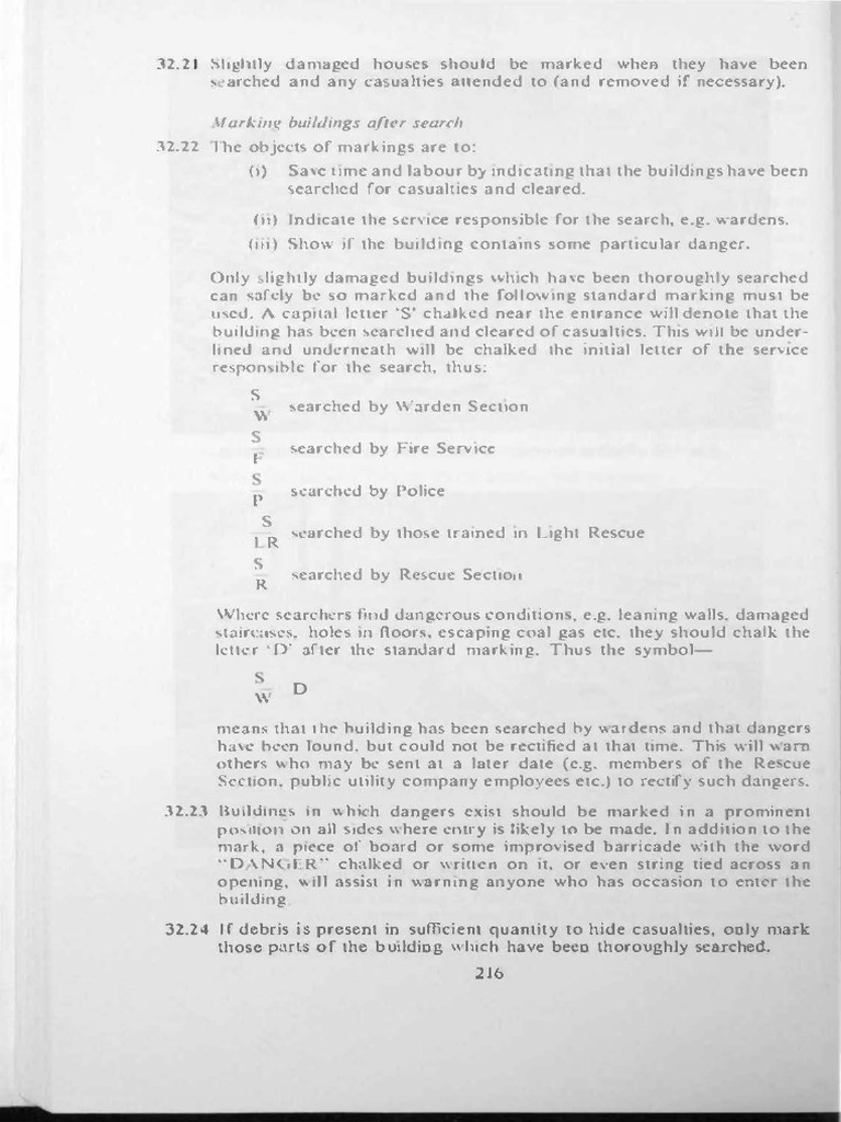 Civil Defence Handbook Page 222 | PDF