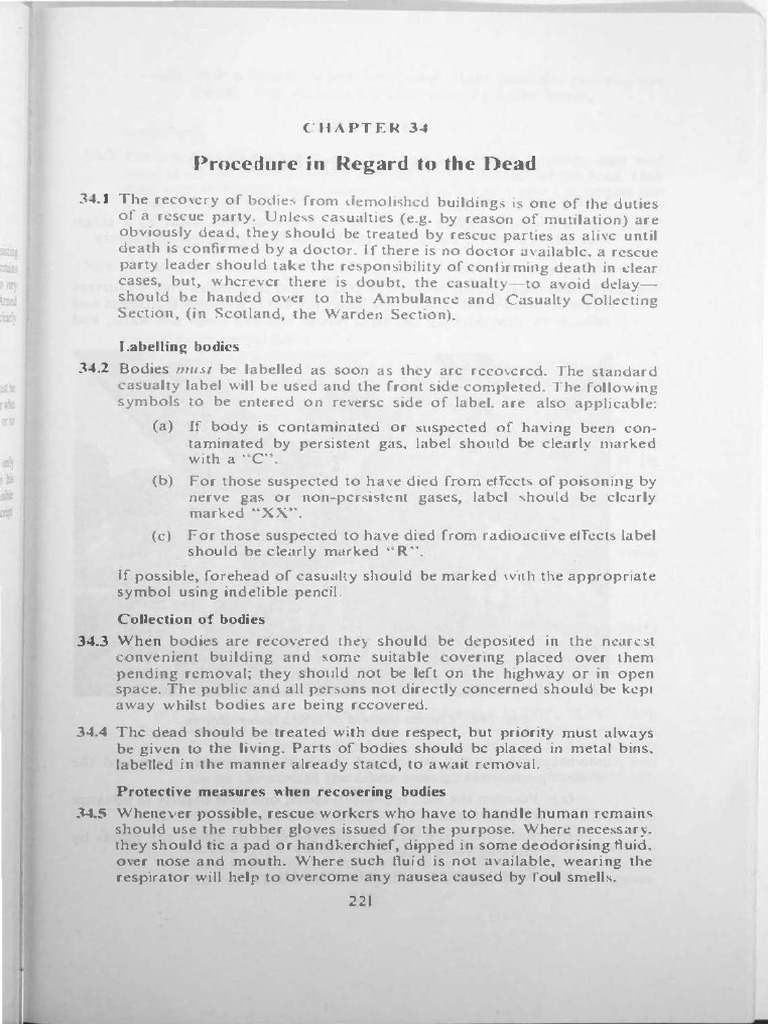 Civil Defence Handbook Page 227 | PDF